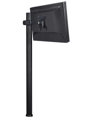 Atdec Spacedec Display Donut Pole 750mm Black - Single monitor or POS